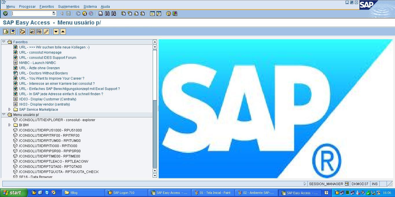 Mauricio Santana | TI: Ambiente SAP da Consolut