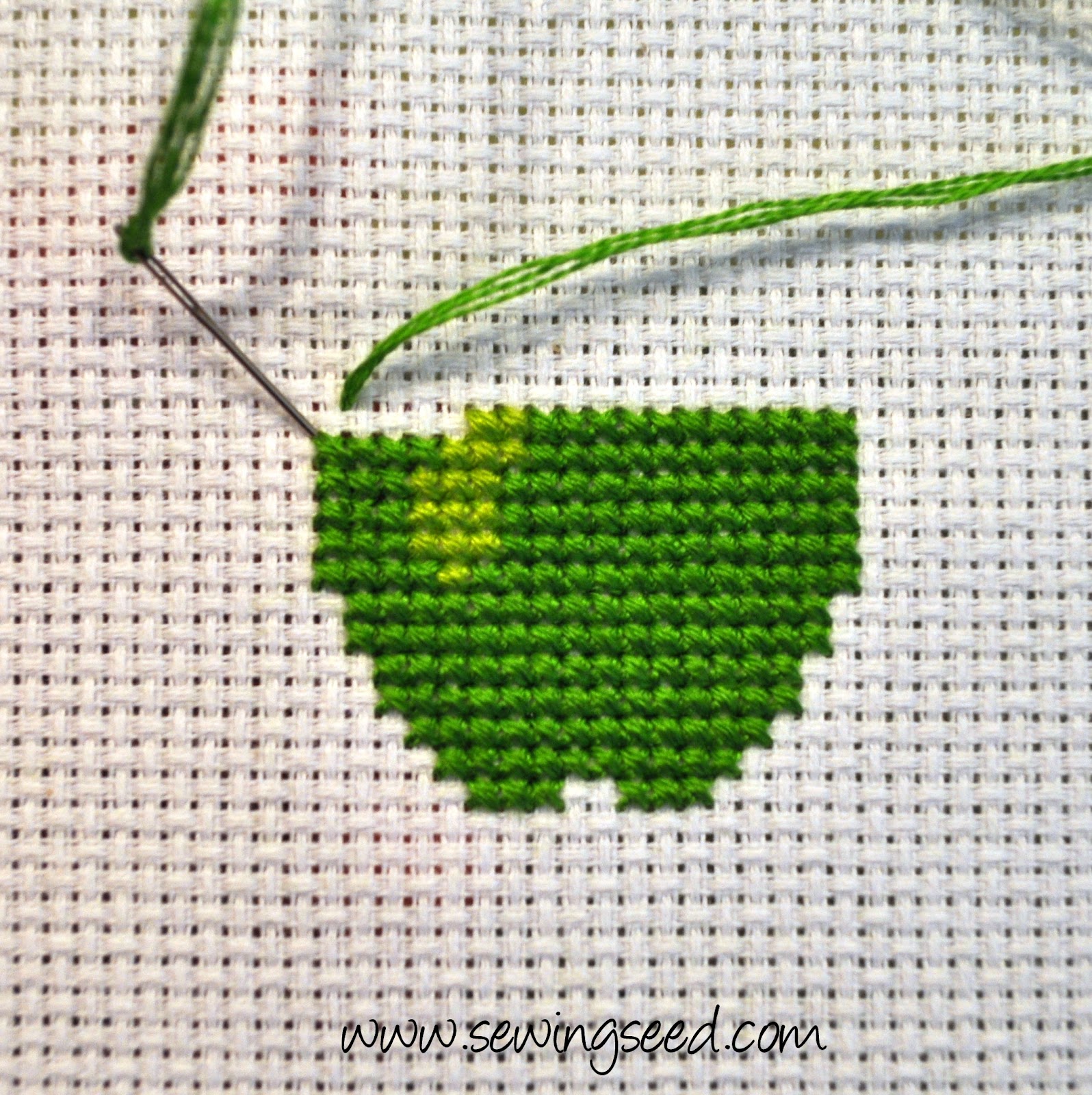Sewingseed: How do you cross stitch anyway? - The Complete Tutorial