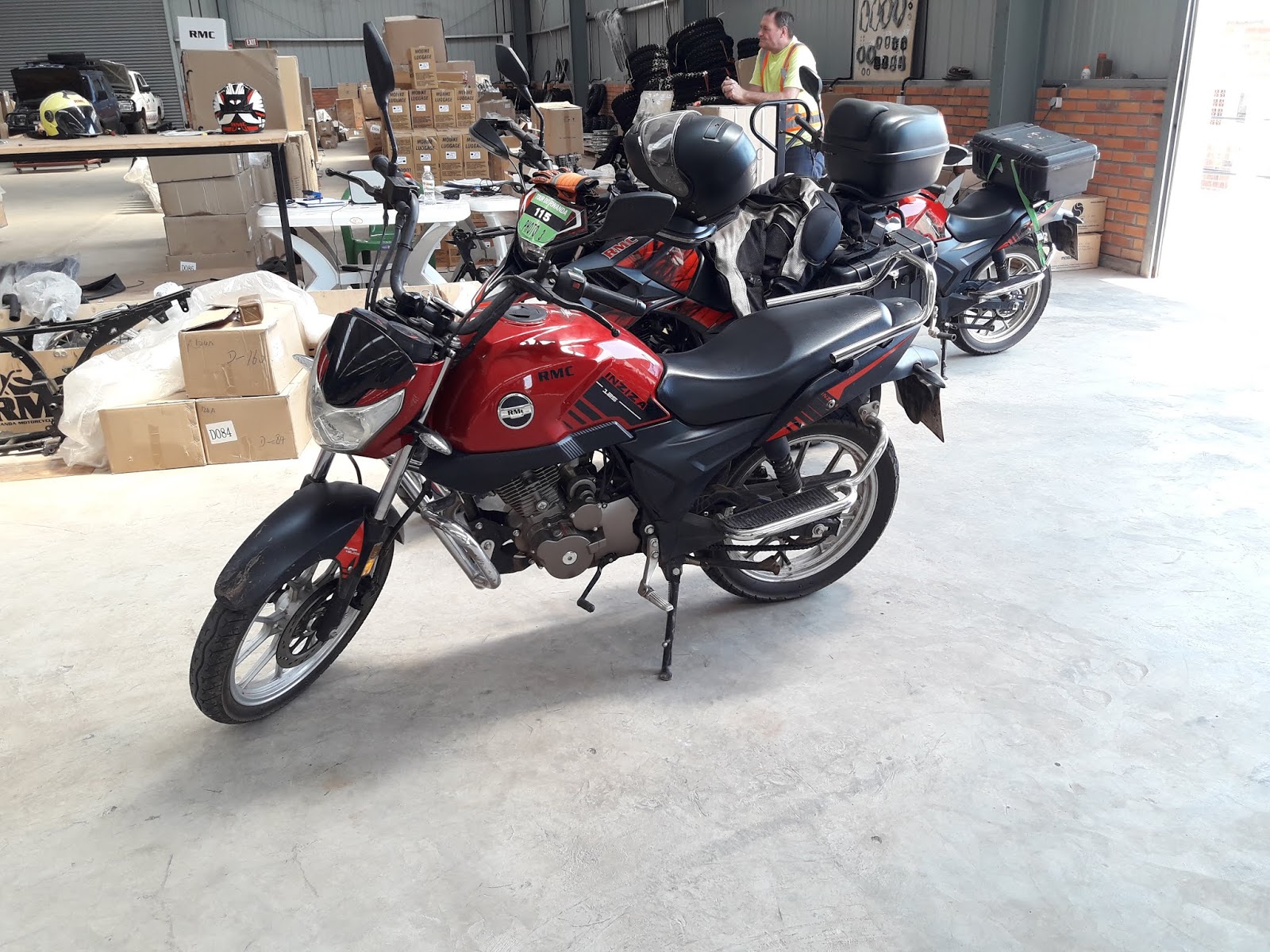 Kigali Keys: Building Pianos in Rwanda: Rwanda Motorcycle Company