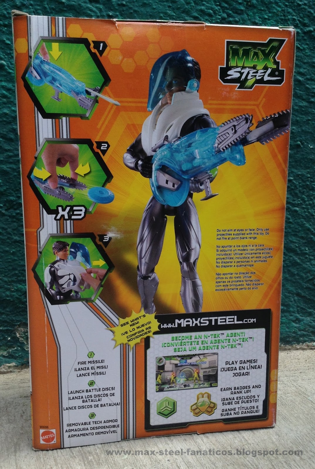 Max Steel Fanáticos: Max Steel Reviews: Parte 8