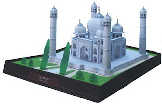 Papercraft - Taj Mahal - Papercraft4u | Free Papercrafts, Paper Toys ...