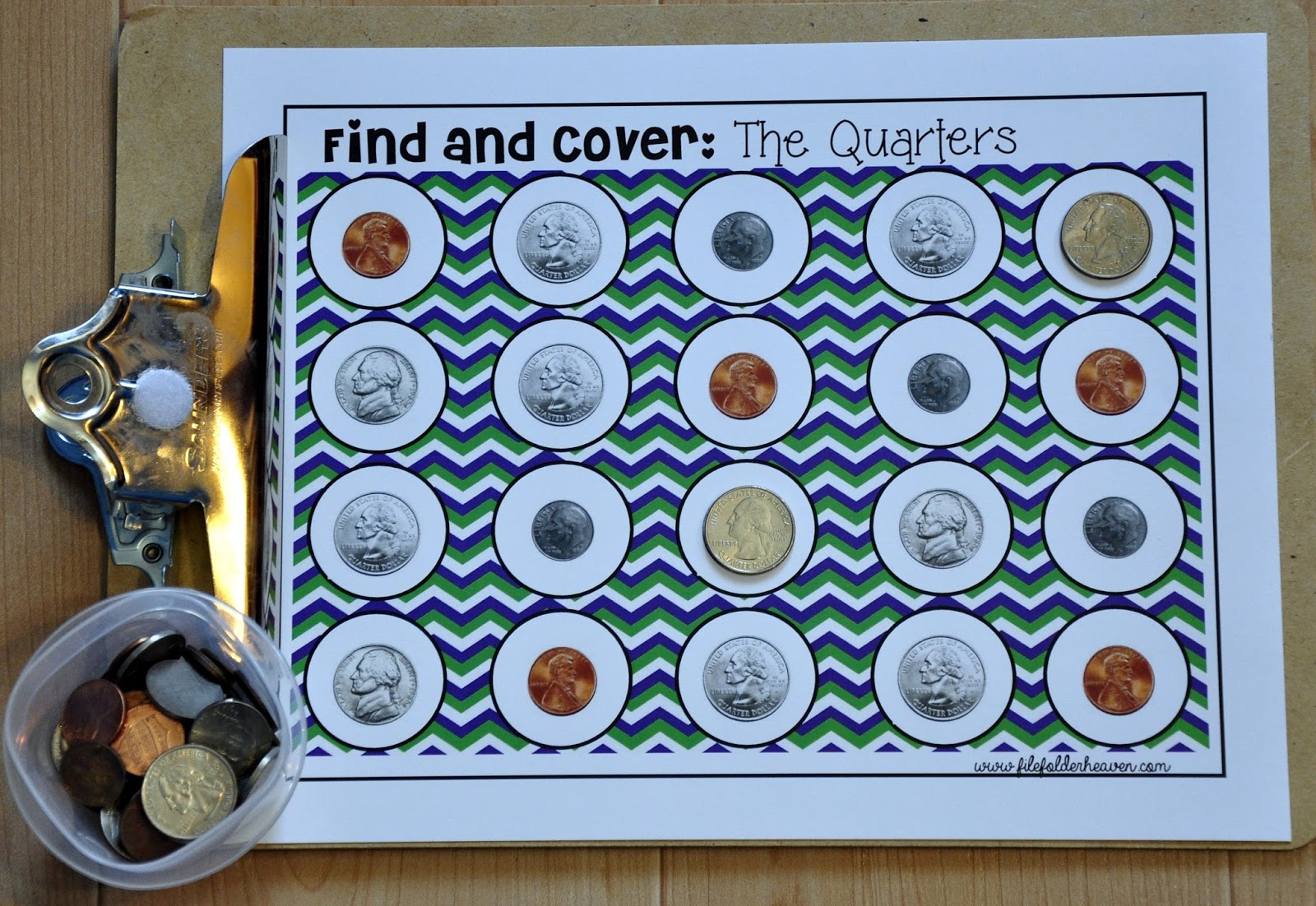 File Folder Heaven Blog: Switching It Up With Find And Cover Activities
