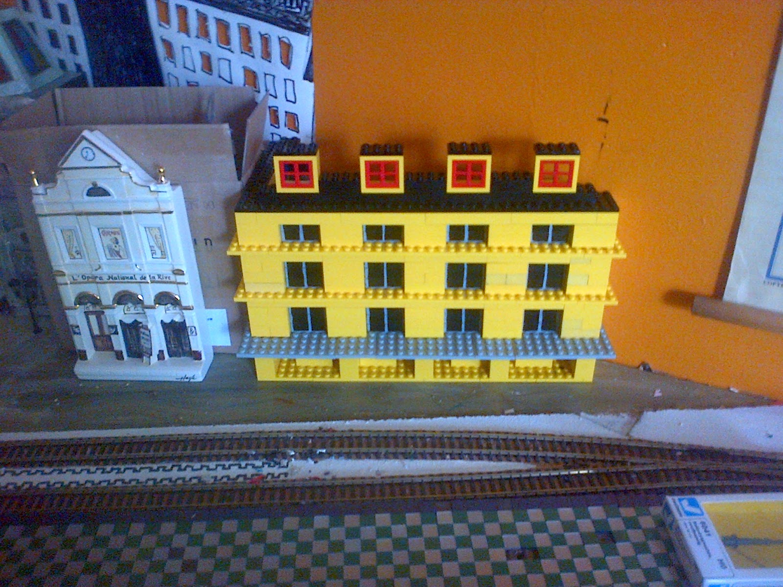 French Model Railway: Lego progress