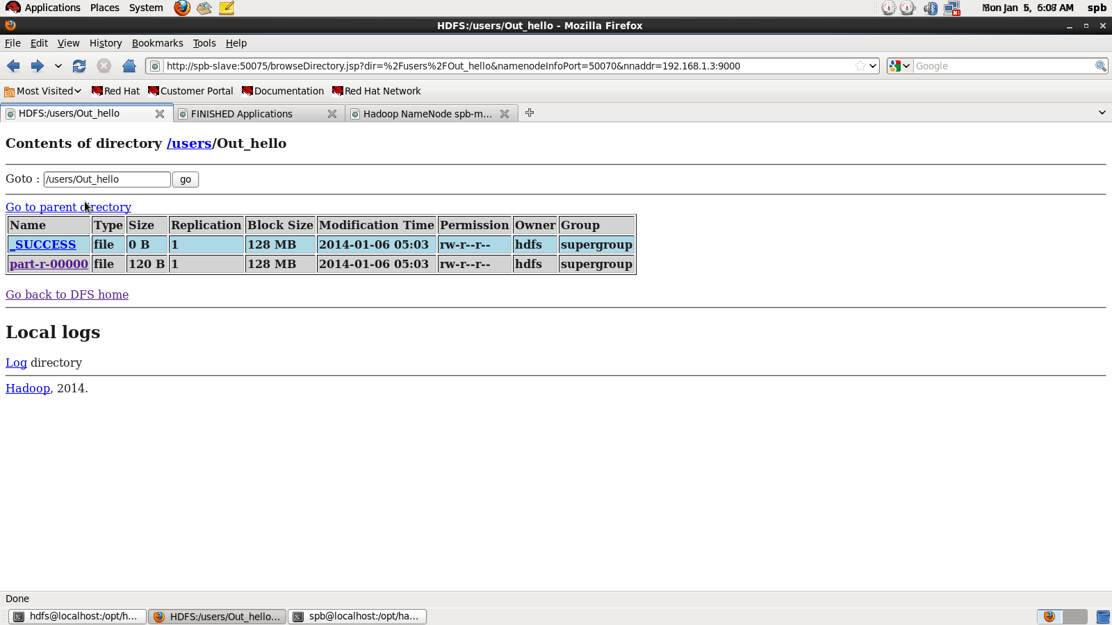 Linux And Hpc Advanced Large Scale Computing At A Glance Big Data Hadoop 2 X Yarn Multi Node