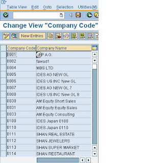 Knowledge Tree: Creating a Company Code in SAP