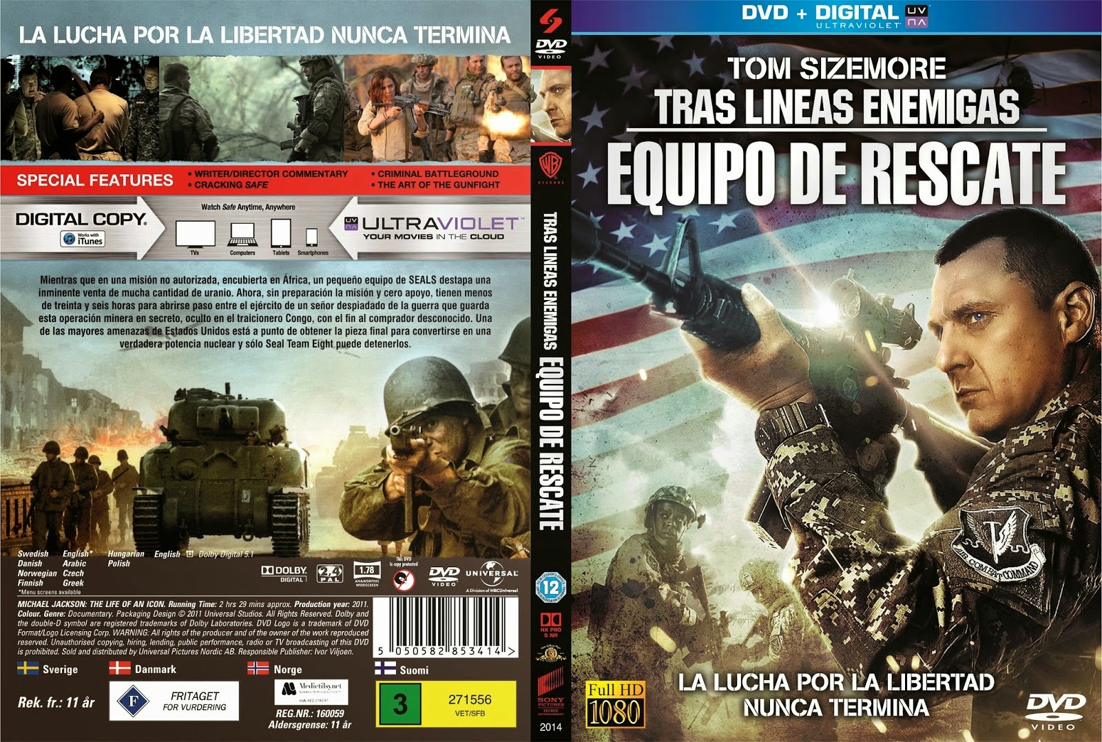 ESTRENOS EN BLU RAY: TRAS LINEAS ENEMIGAS EQUIPO DE RESCATE