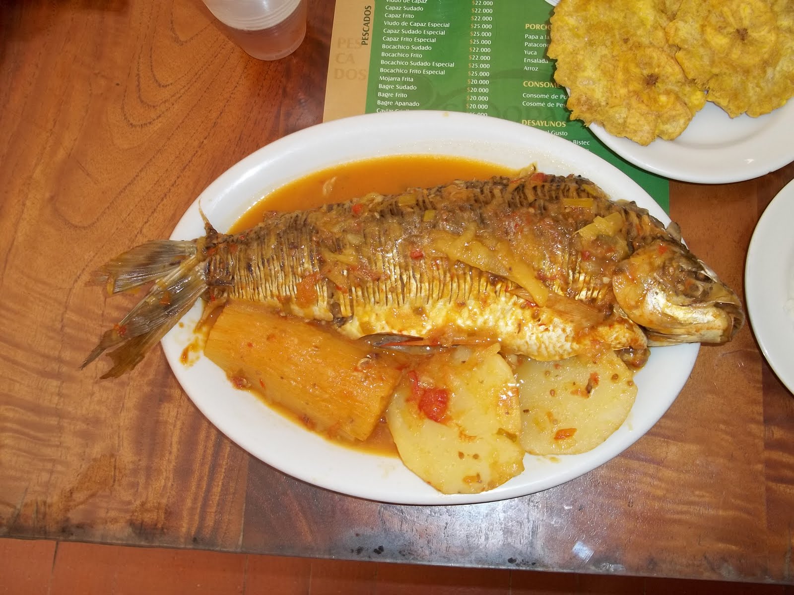 PUERTO BOGOTÁ HOY: Un suculento viudo de bocachico