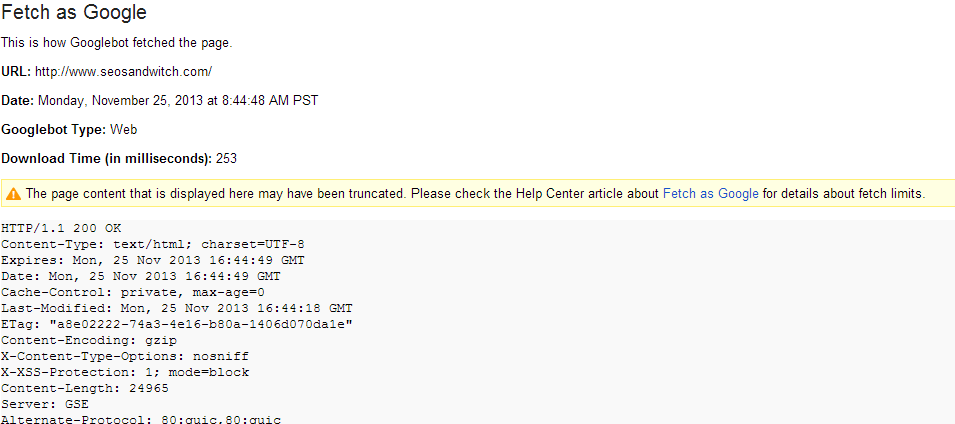 When Should You Use Fetch as Google? - SEO Sandwitch