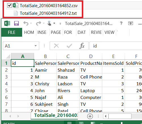 Welcome To TechBrothersIT: How to create Text or CSV File Dynamically from a Stored Procedure in ...