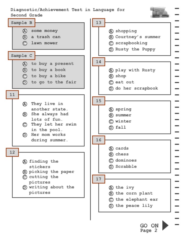 ONLINE SAT-10 Practice Tests for KG, Grade 1, and Grade 2: Diagnostic ...