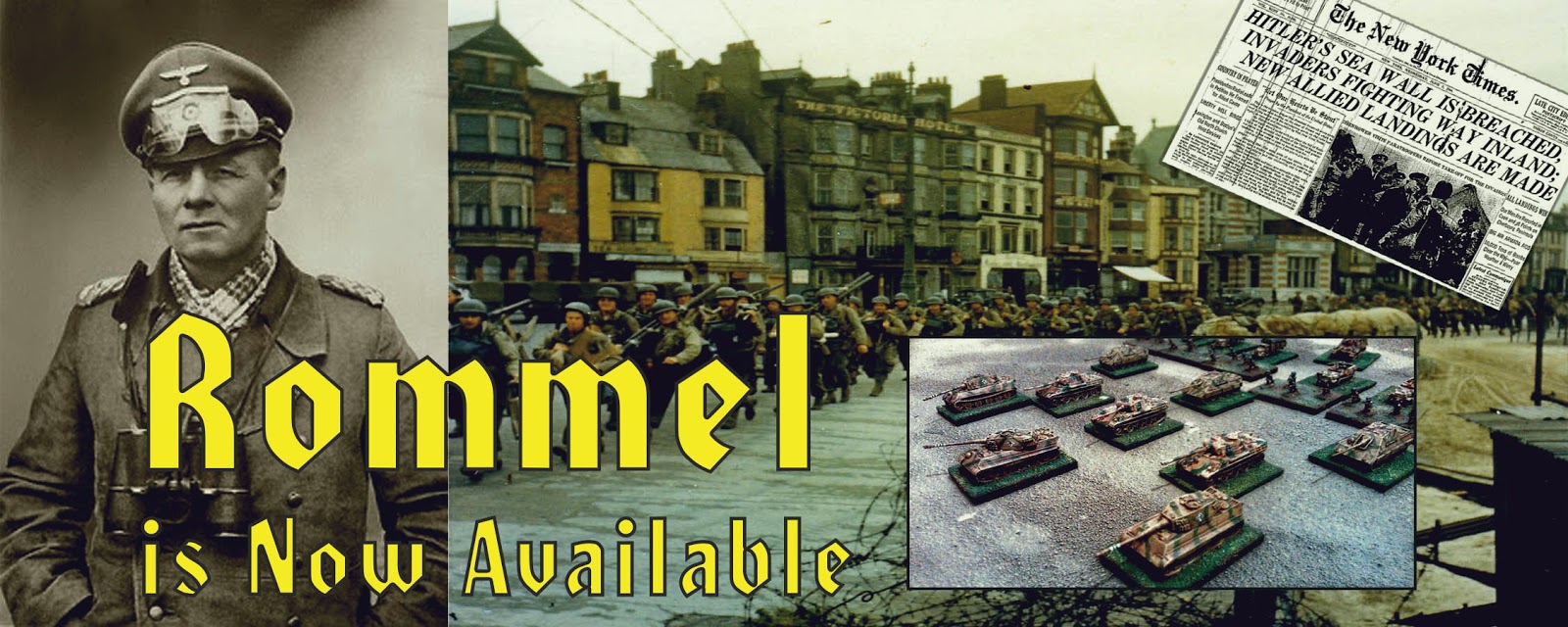 Lord Ashram's House of War: Sam Mustafa's "Rommel" is released!