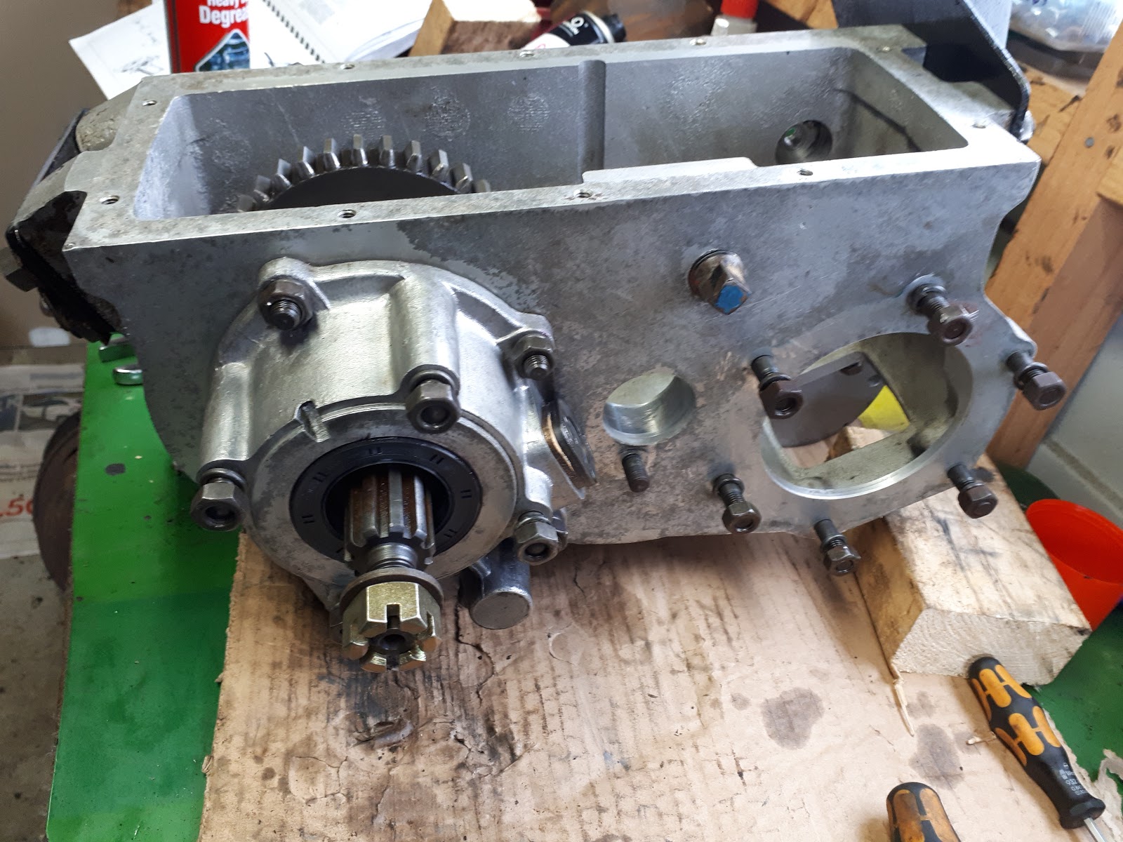 Ben's Series 3 88" Land-Rover Project: LT76 Gearbox Rebuilt
