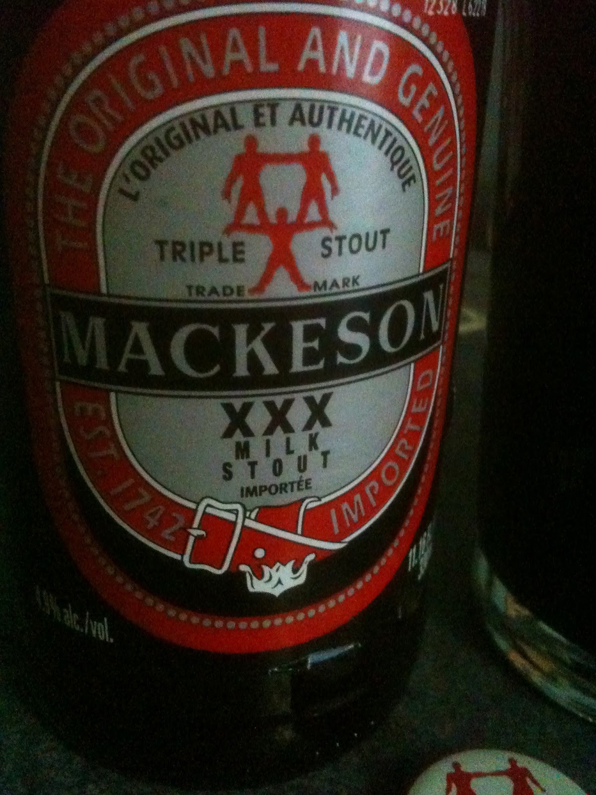 Stout Man in a Bitter World: Mackeson XXX Triple Stout