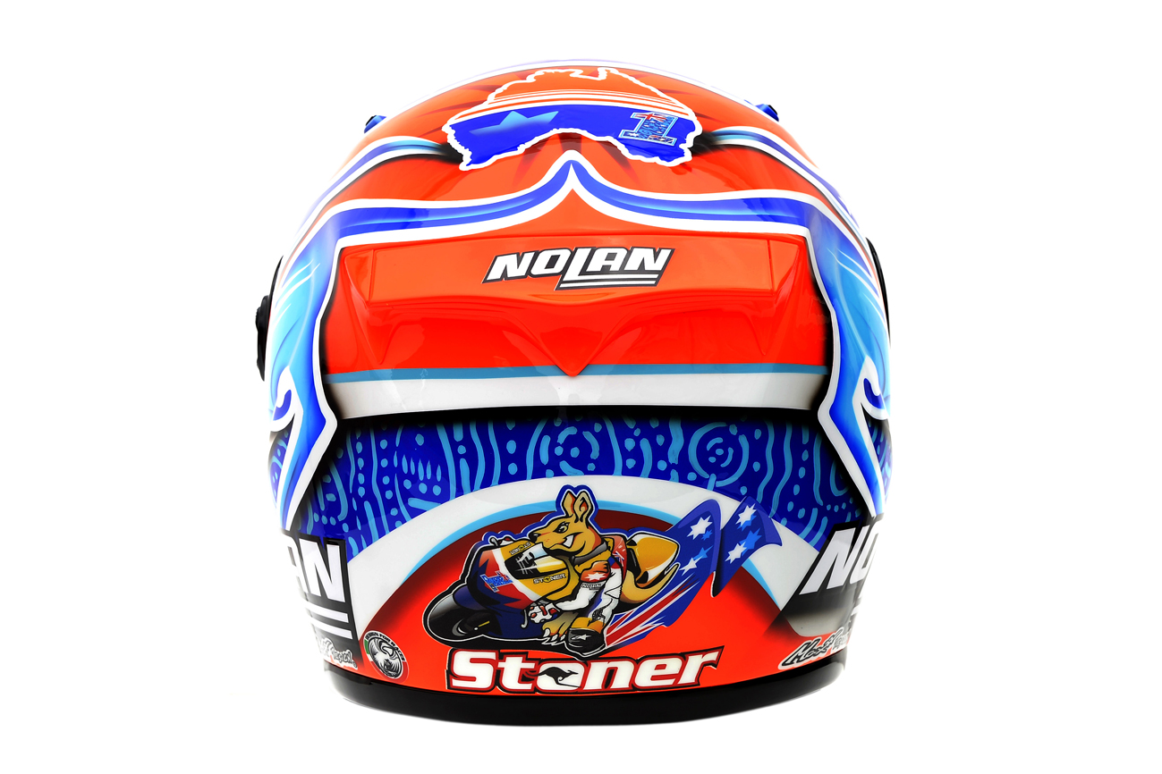 Racing Helmets Garage: Nolan X-802R C.Stoner Australia 2012 by Max77Design