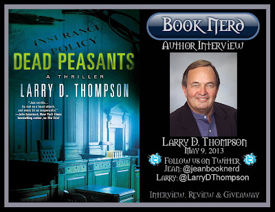 Larry D. Thompson Author Interview ~ JeanBookNerd