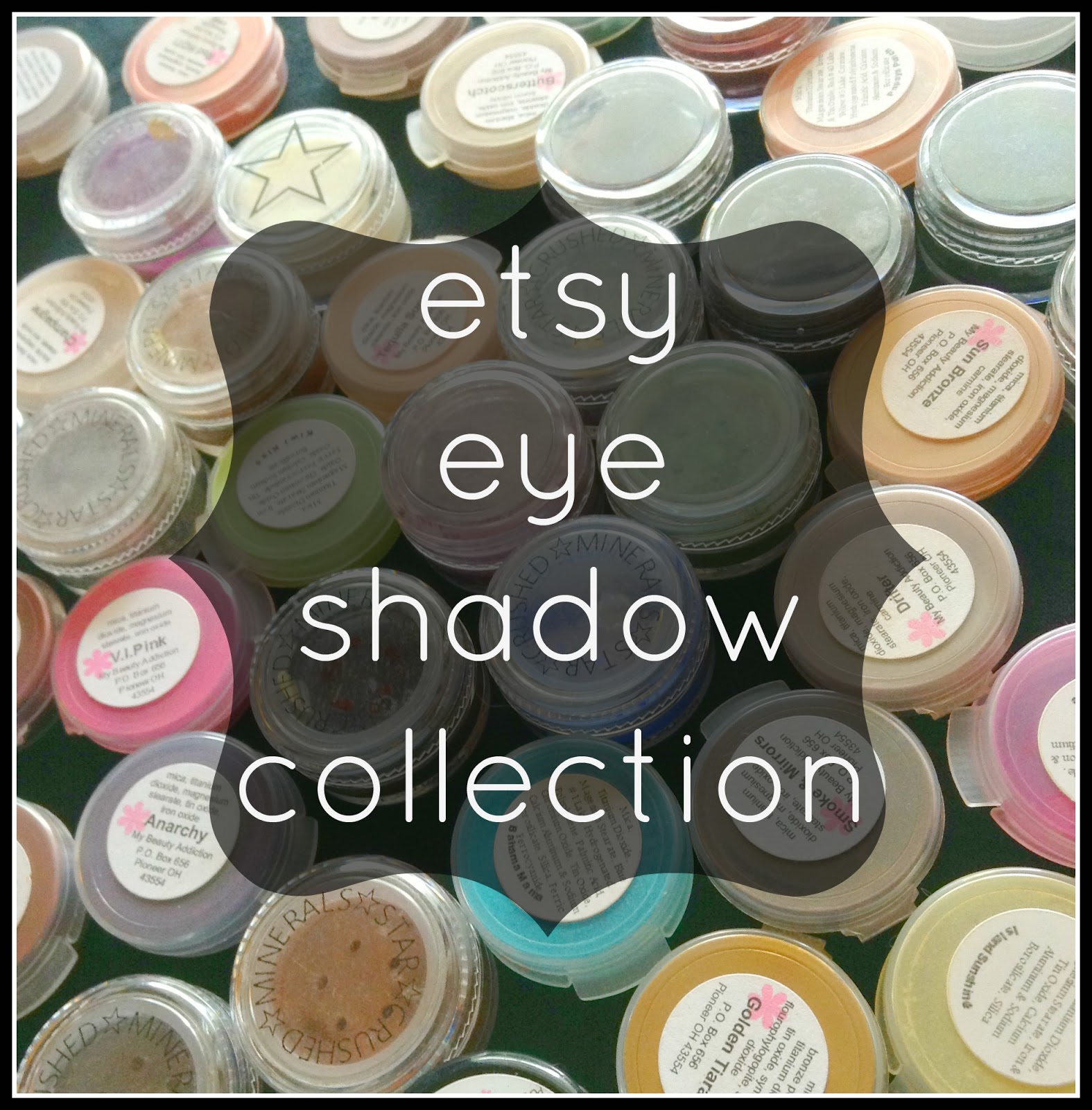 BECCA MAYBE: etsy Eye Shadow Collection #makeupmonday