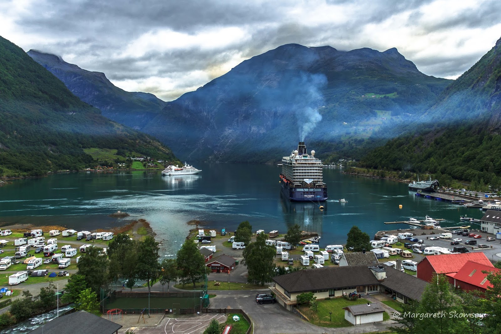 Mine dager i bilder: Geiranger - ved sentrum