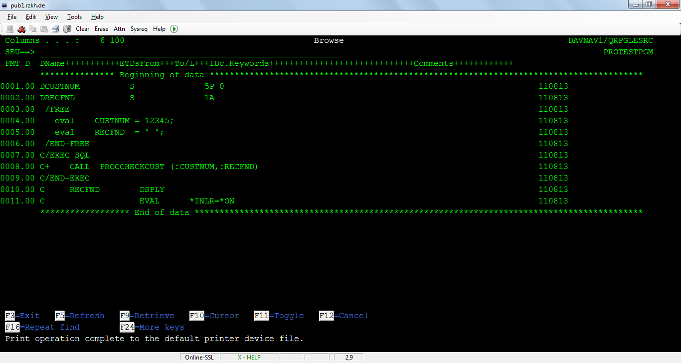Fn Main As400 Sql Stored Procedures And External Stored Procedures Examples