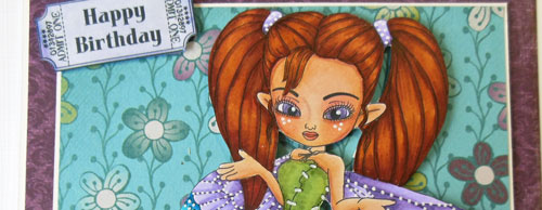 Sweet Pea Stamps: Ria Presents Pixie Corner 2 By Janice Cullen