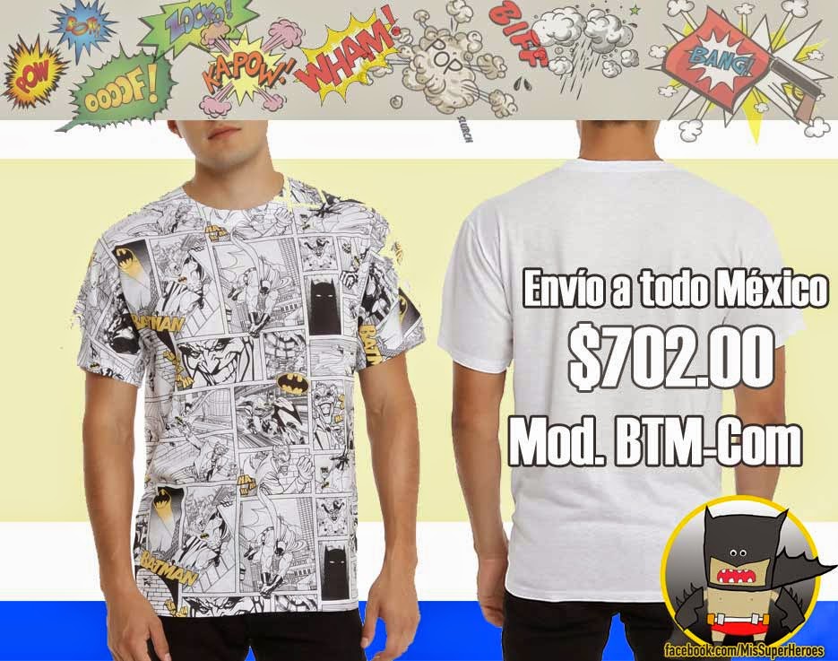 Sudaderas y playeras de Batman, articulos DC Comics