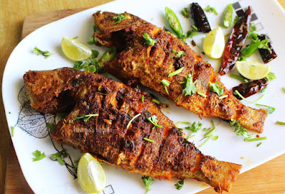 FISH FRY RECIPE - PAN FRIED AND TAWA FISH FRY RECIPE | DELICIOUS FISH ...