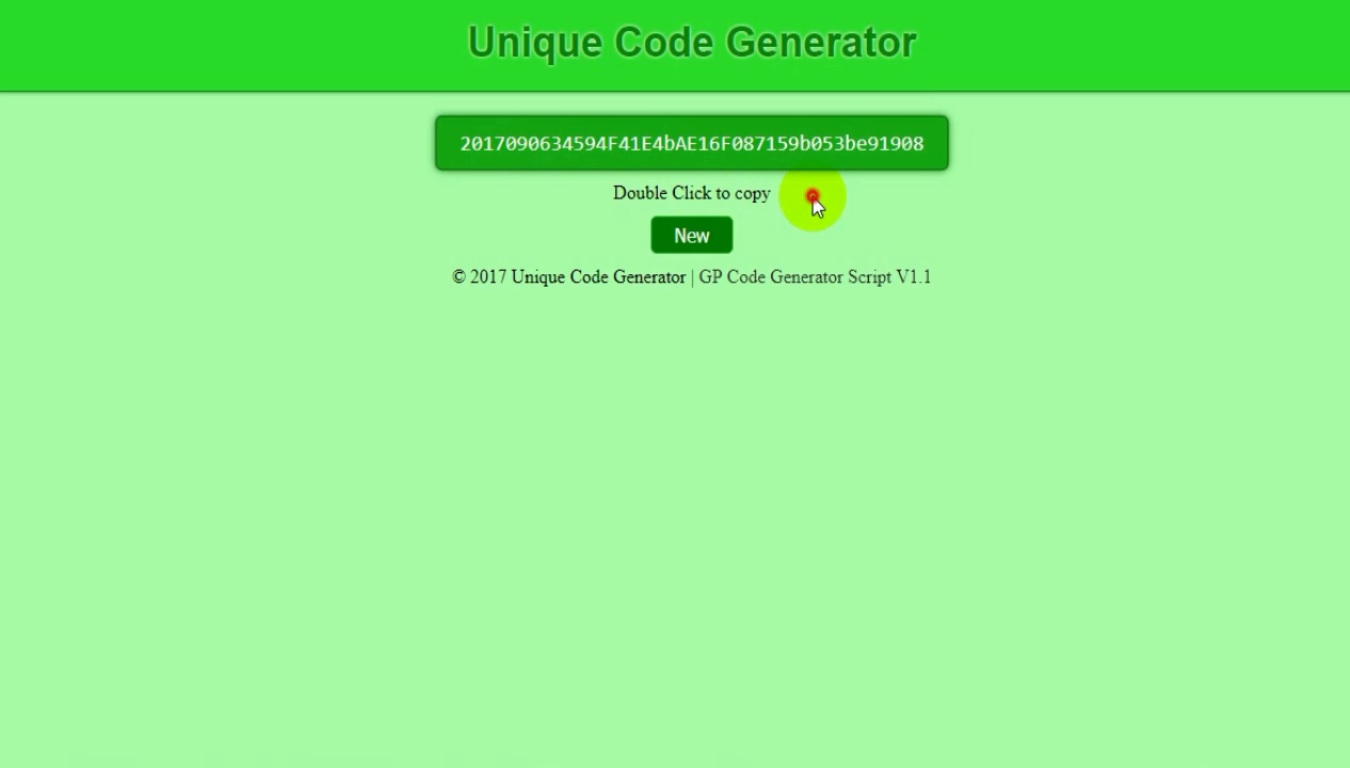 GP Code Generator Plugin V1.1 | Primo Warehouse