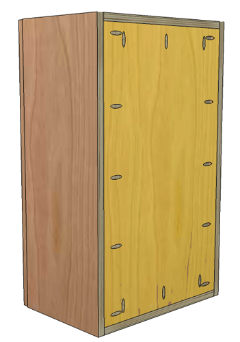 How To Build Frameless Wall Cabinets