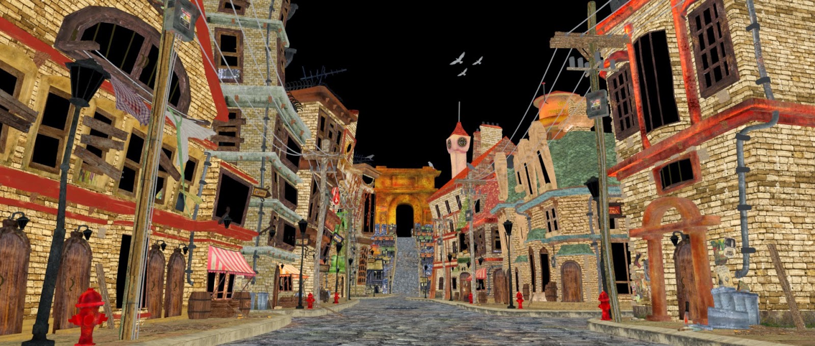 The Piper's Alley - Minor/Major Project Pipeline: Lighting Process