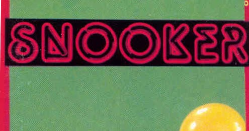 VGJUNK: SNOOKER AND POOL COMPUTER GAME COVERS