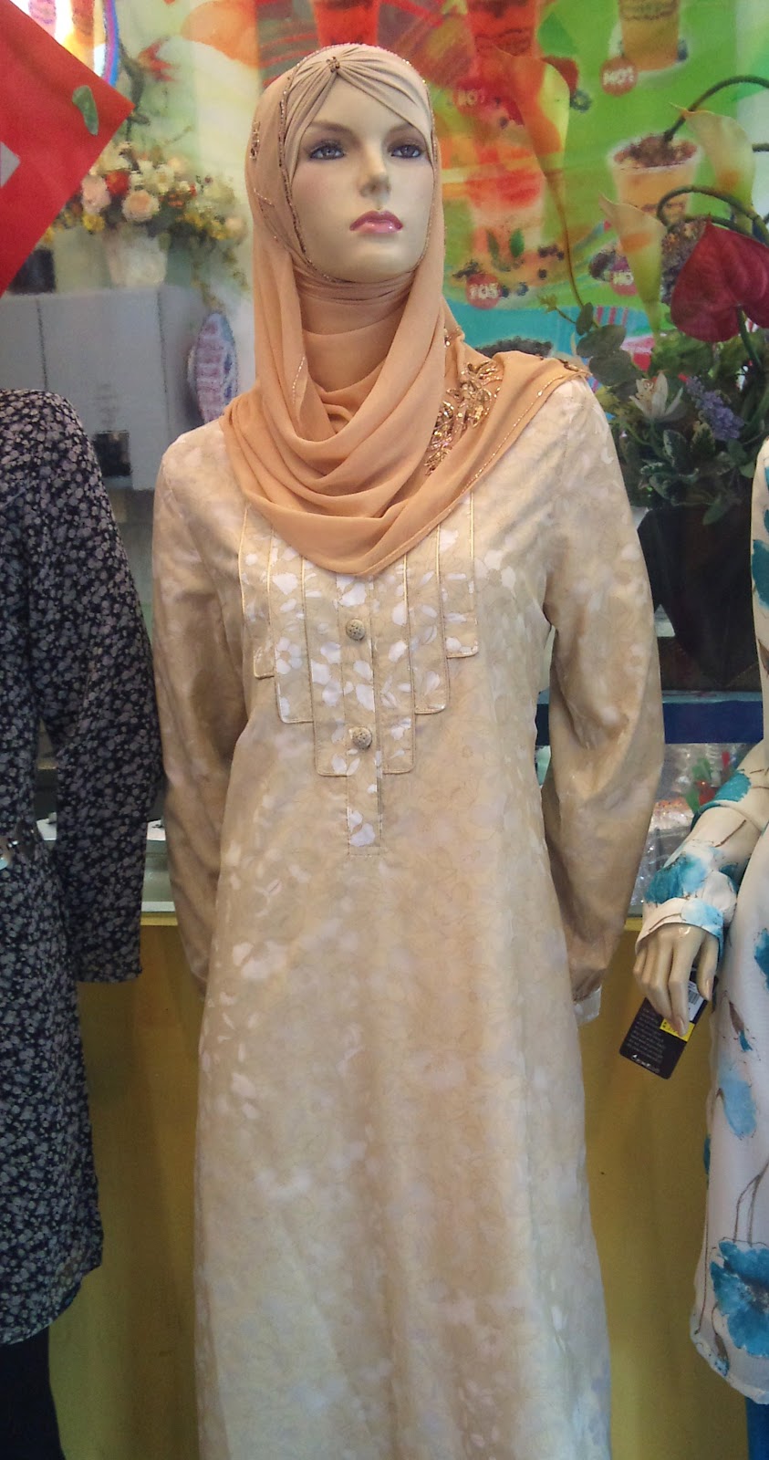 Butik Turkuaz: New Jubah Gaun Design - Silver Belle