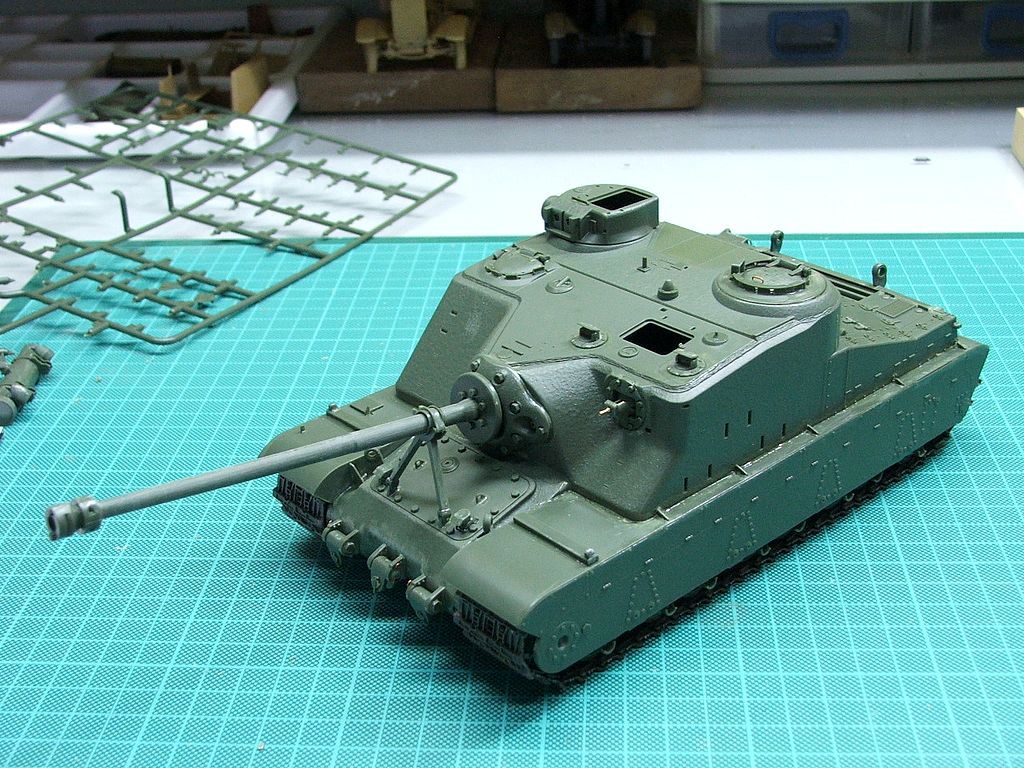 Panzerserra Bunker- Military Scale Models in 1/35 scale: Tortoise - A39 ...
