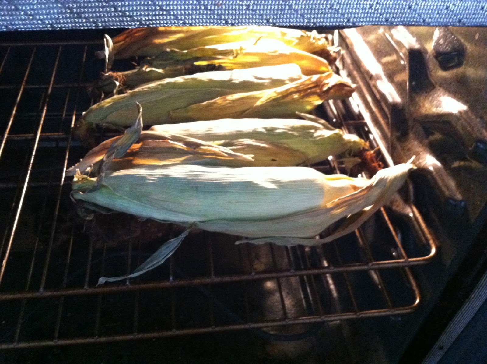 menu managed: Oven Baked Corn on the Cob