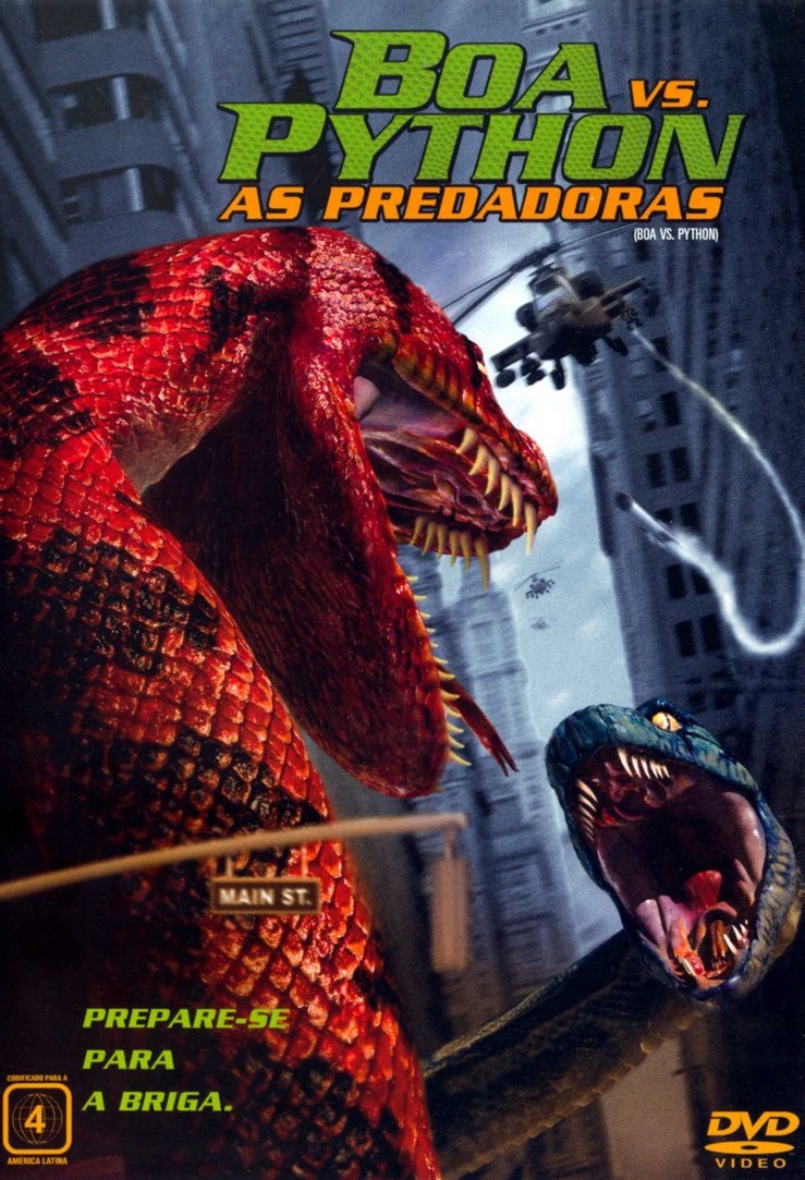 Todo El Terror Del Mundo: Boa vs. Piton ( ボア vs.パイソン) (Voas Enantion ...