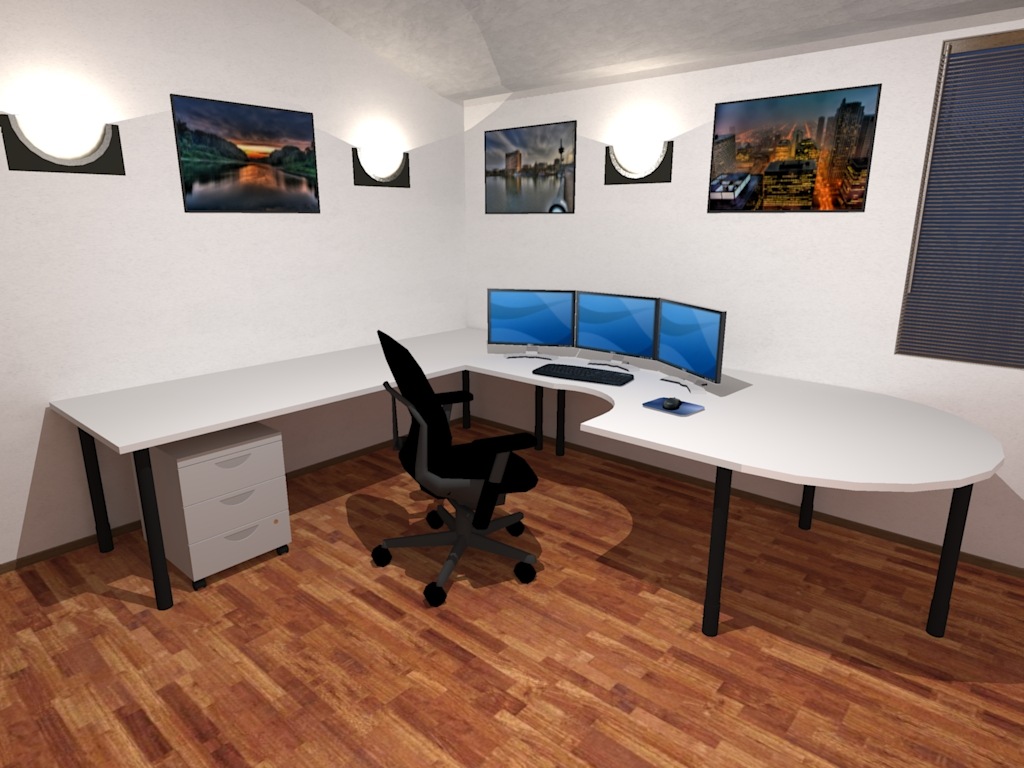 3D office layouts.