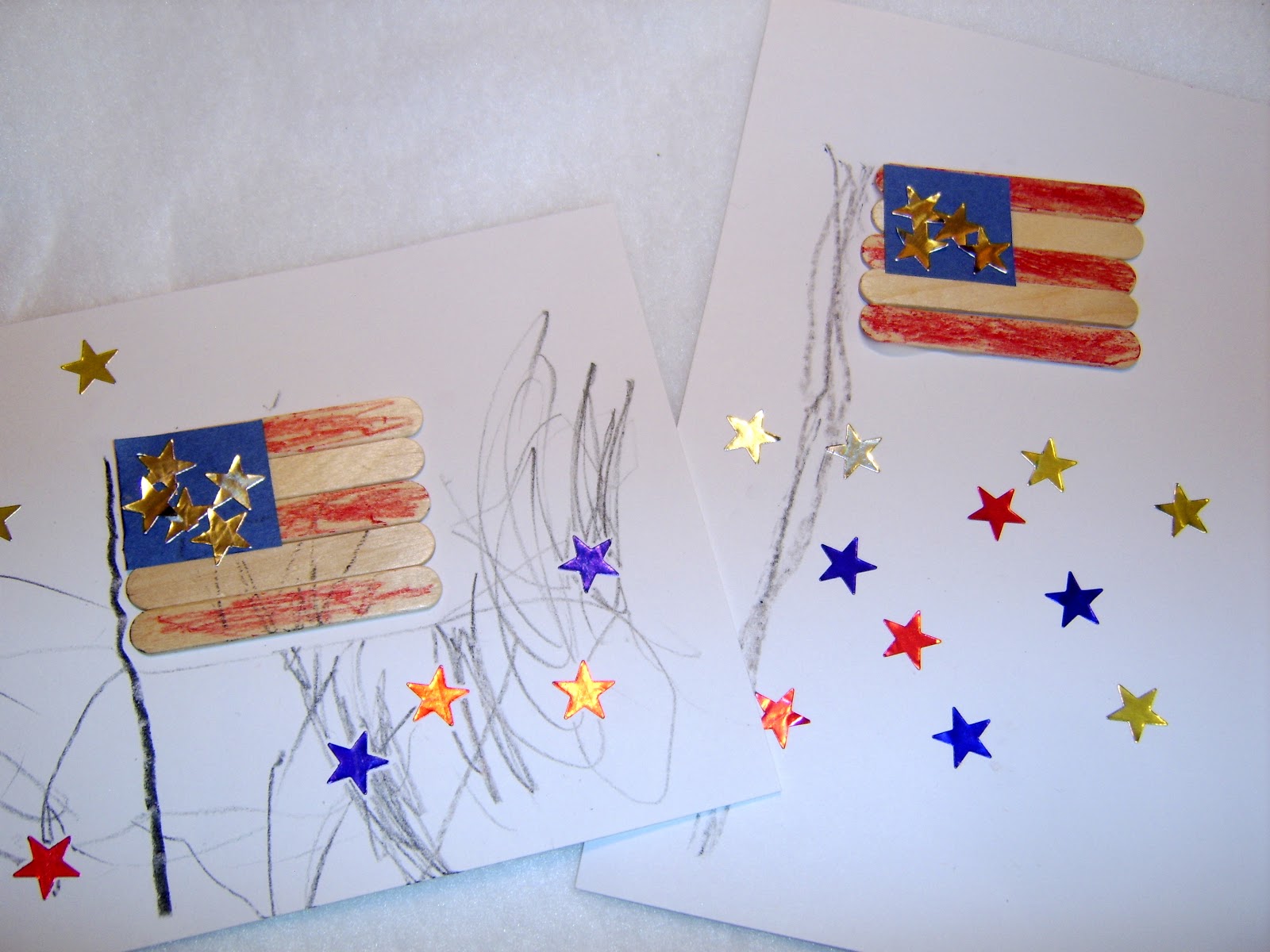 Little Family Fun: Stick Flags