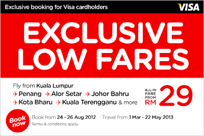 I Love Freebies Malaysia: Promotions > AirAsia / Visa Cards Exclusive ...