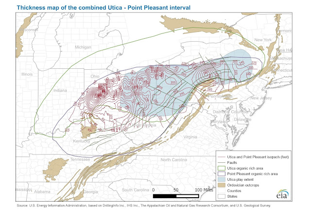EIA Releases New Utica Shale Maps