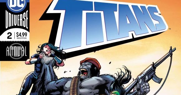 Comic Obsessed.: Titans Annual #2 Preview