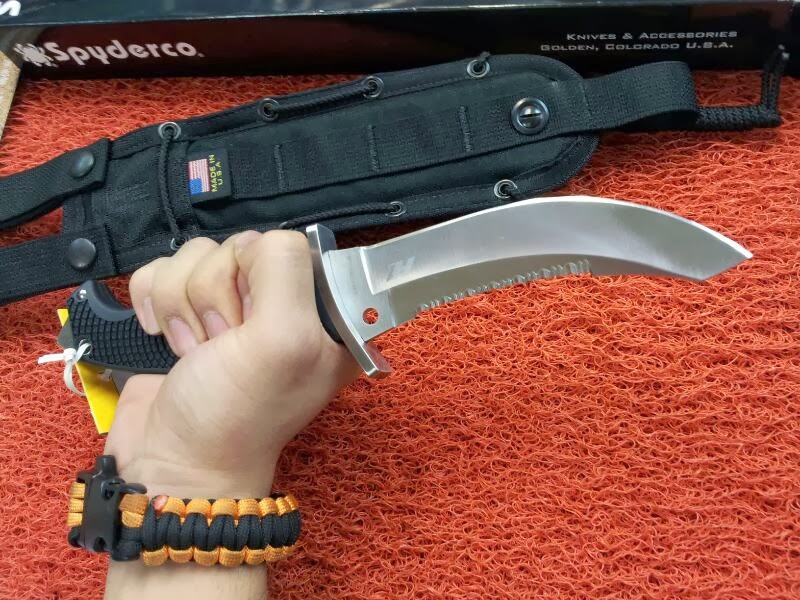 SKL DIY Uptown: Review on Spyderco Warrior Knife: A tempting knife for ...