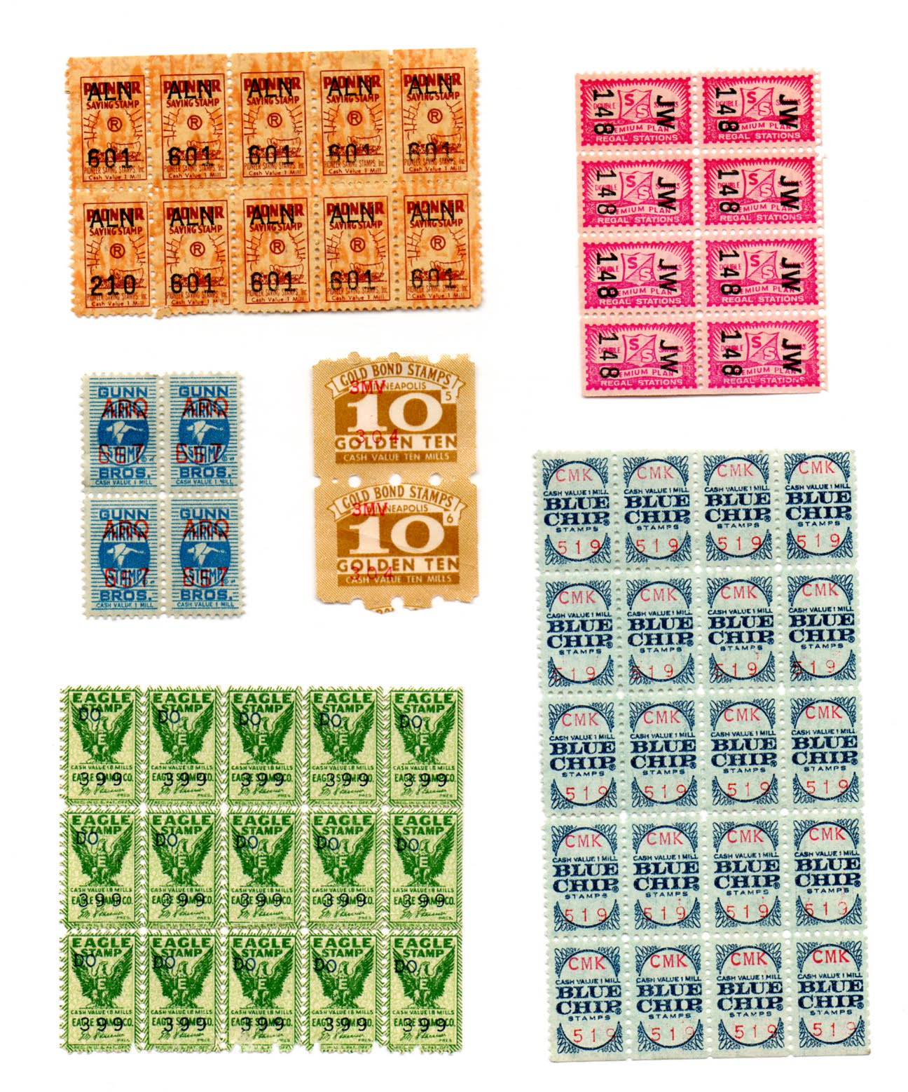 The Vintage Moth..: Vintage Grocery Stamps
