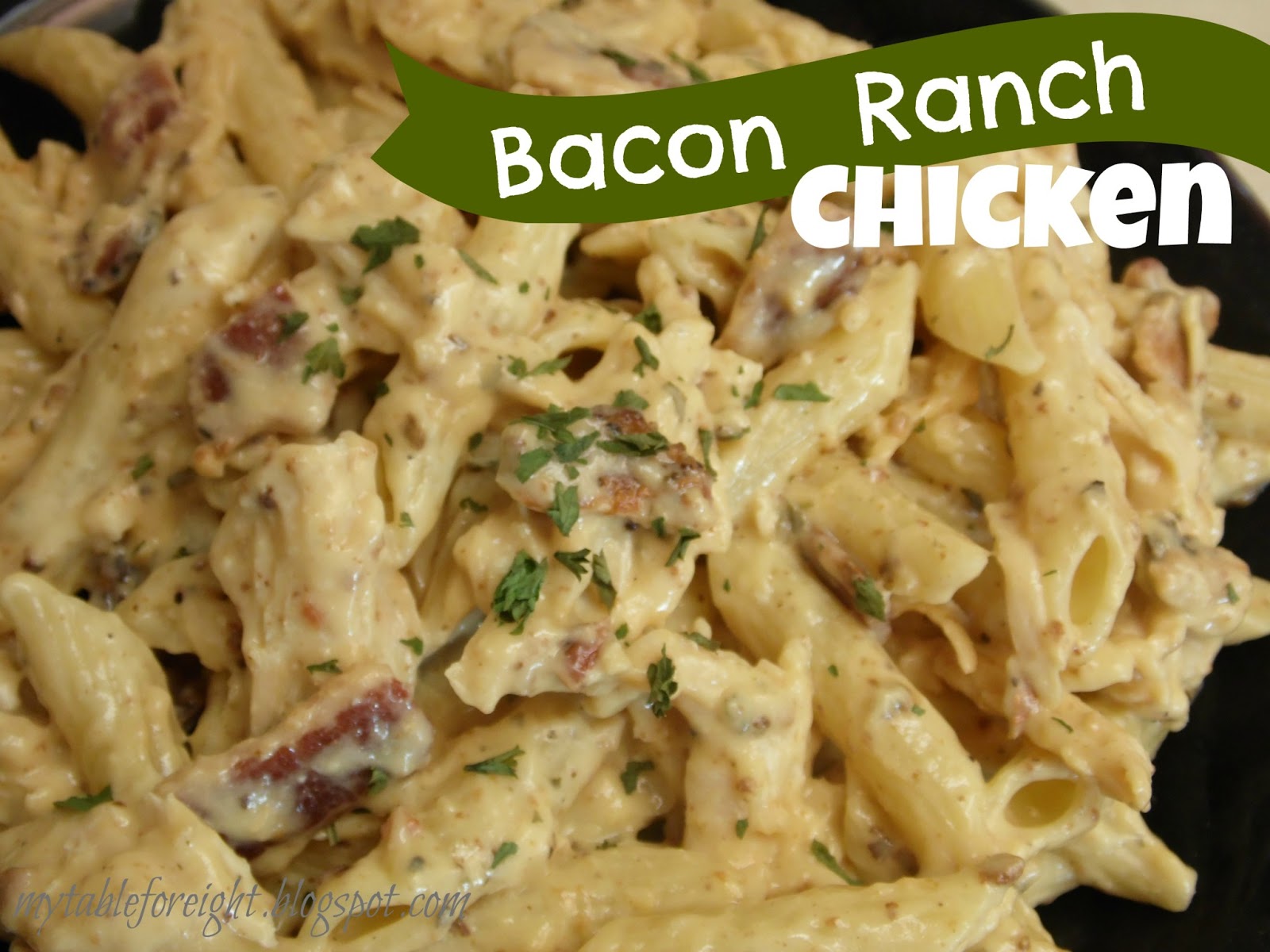 My Table For Eight {by Jen}: Bacon Ranch Chicken