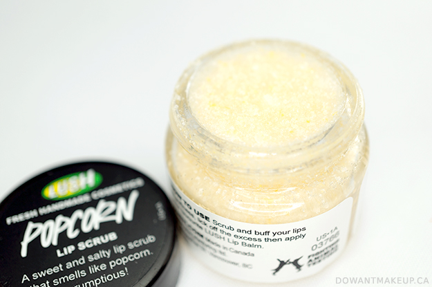 LUSH Popcorn Lip Scrub | Do Want Makeup