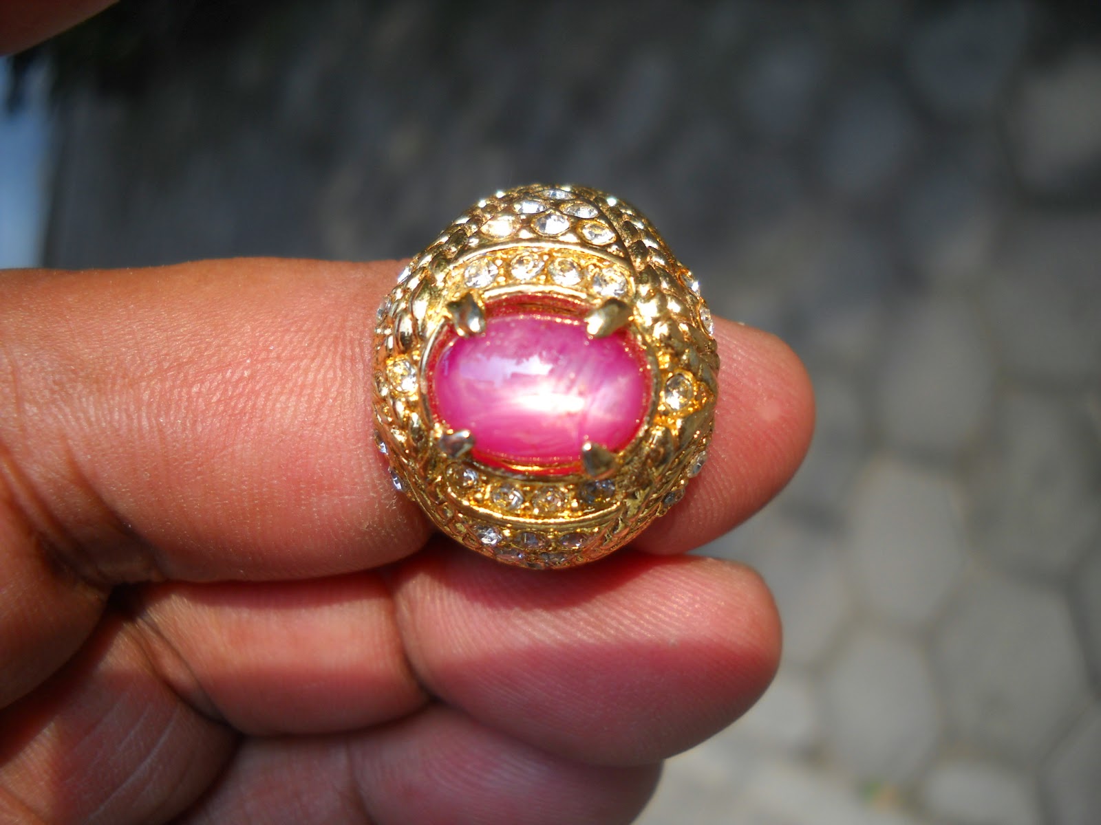 Jenis Batu Akik, Batu Cincin, Batu Mulia: (RS1) ruby star