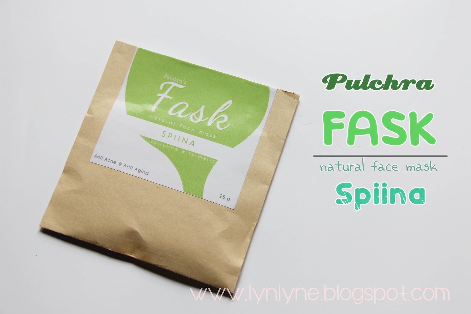 Pulchra Fask Natural Face Mask in Spiina - ♥ WONDERFULLYN : all the ...