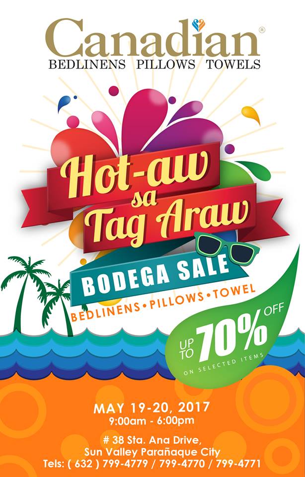 Manila Shopper: Canadian Bodega SALE: May 2017