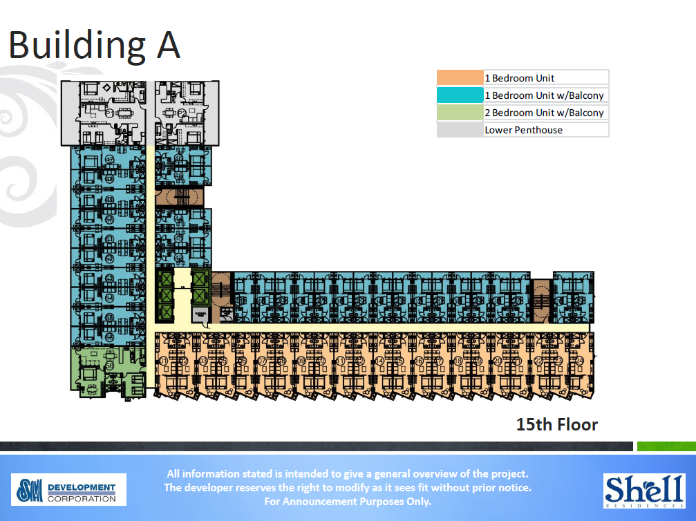 Shell Residences: Floor Plan