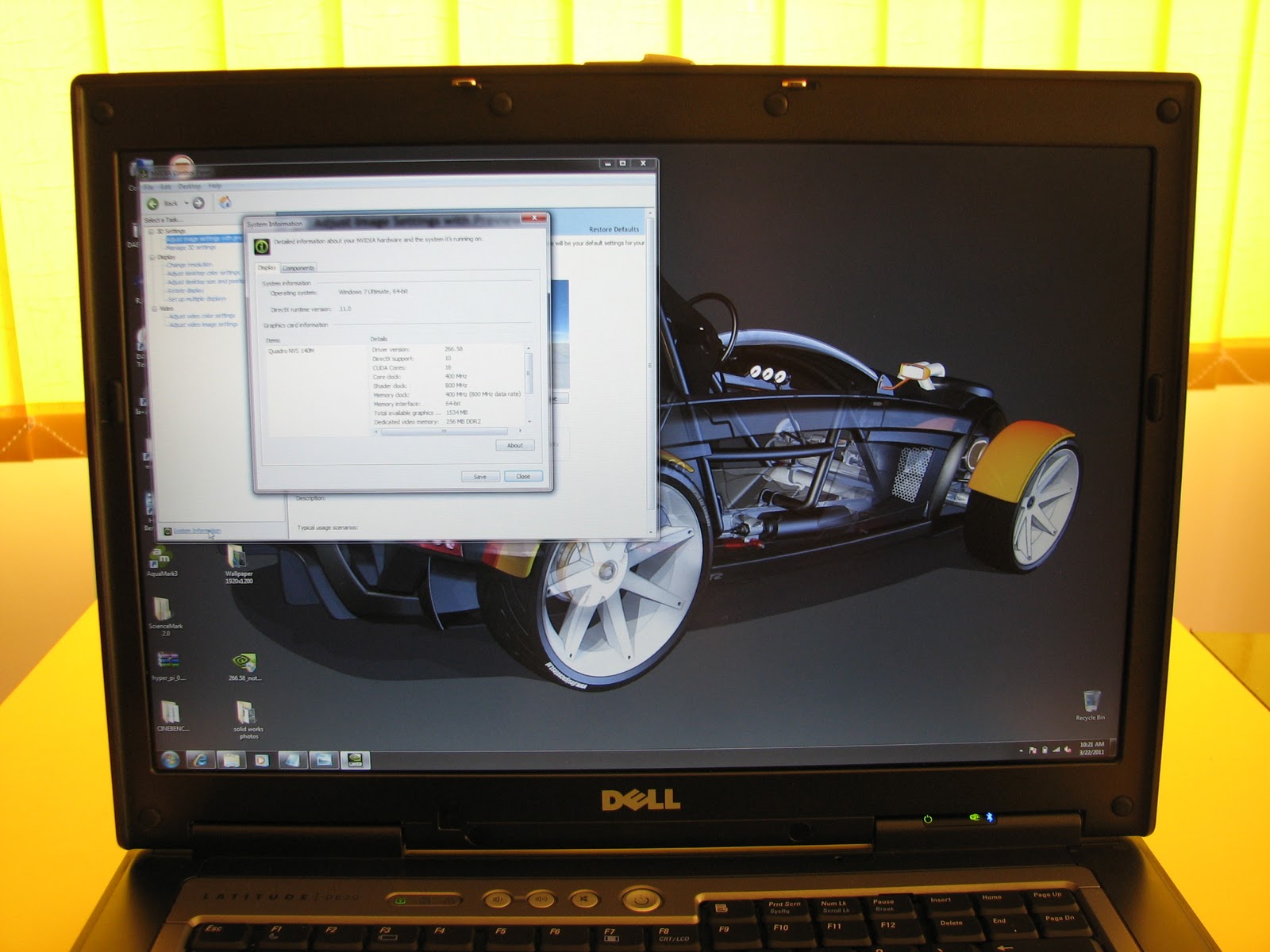 DELL Latitude D830 с рекордна резолюция 1920х1200 и максимални ...