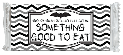 Fontaholic: FREEBIE FRIDAY: Halloween Candy Bar Wrapper