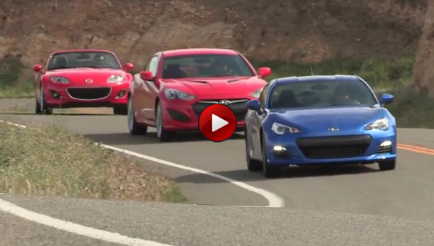 JDM worldwide:We are JDM: BRZ vs MX-5 vs Genesis Coupe
