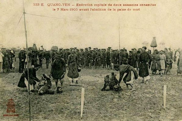 Jom Lihat Gambar Ngeri Hukuman Pancung Tahun 1905 Di Vietnam - kopipasss